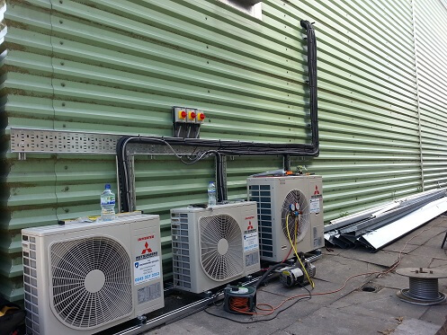 Supply and fit of 3 air conditioning units - E3 Engineering Services