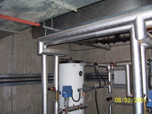 New Hot Water System Including New Pipe work - E3 Engineering Services