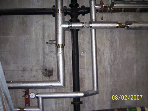 New Hot Water System Including New Pipe work - E3 Engineering Services